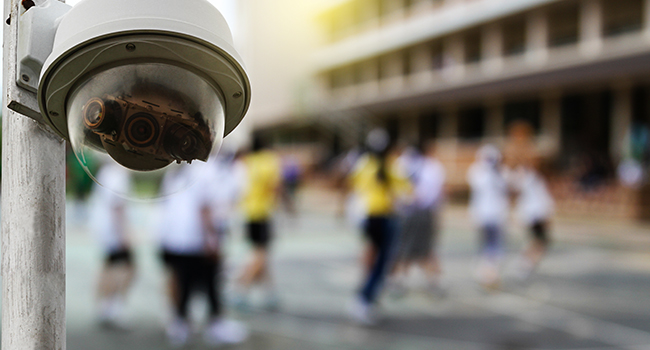 New School Surveillance Equipment Monitored in Real Time by Police ...